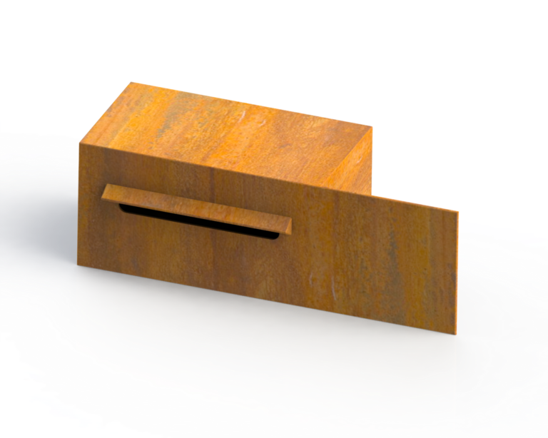 Corten Steel Letterboxes Geelong | Metal