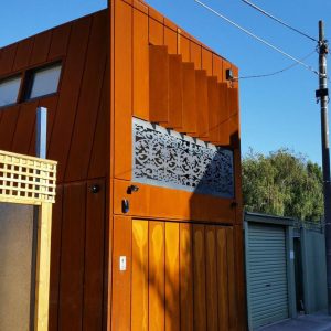 Laser-cut Corten Steel Screens Geelong | Decorative Panels