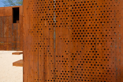 Perforated Panels - Urban Metalwork