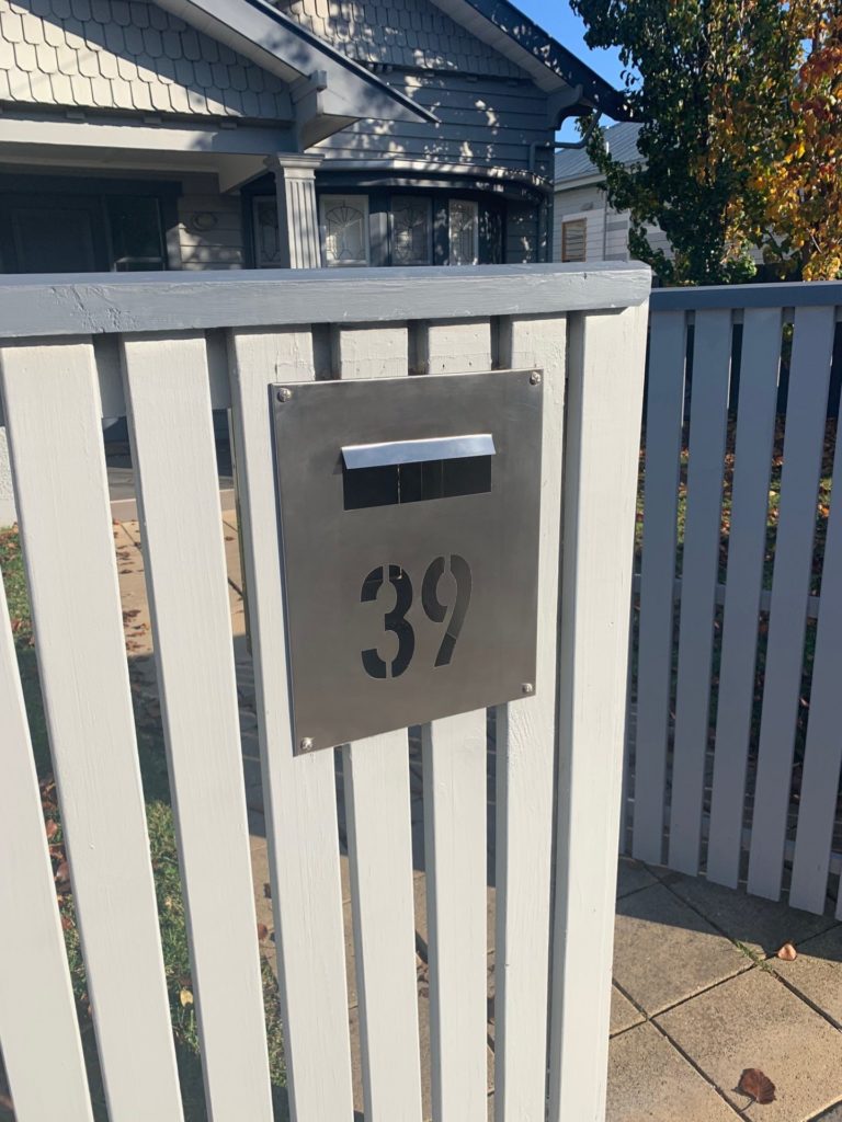 Corten Steel Letterboxes Geelong | Metal